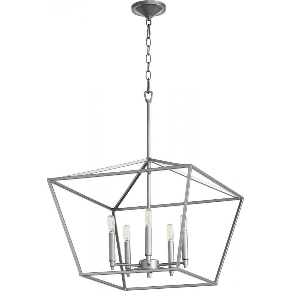 Quorum Gabriel 5 Light Nook Chandelier 644-5 – Coastal Lighting