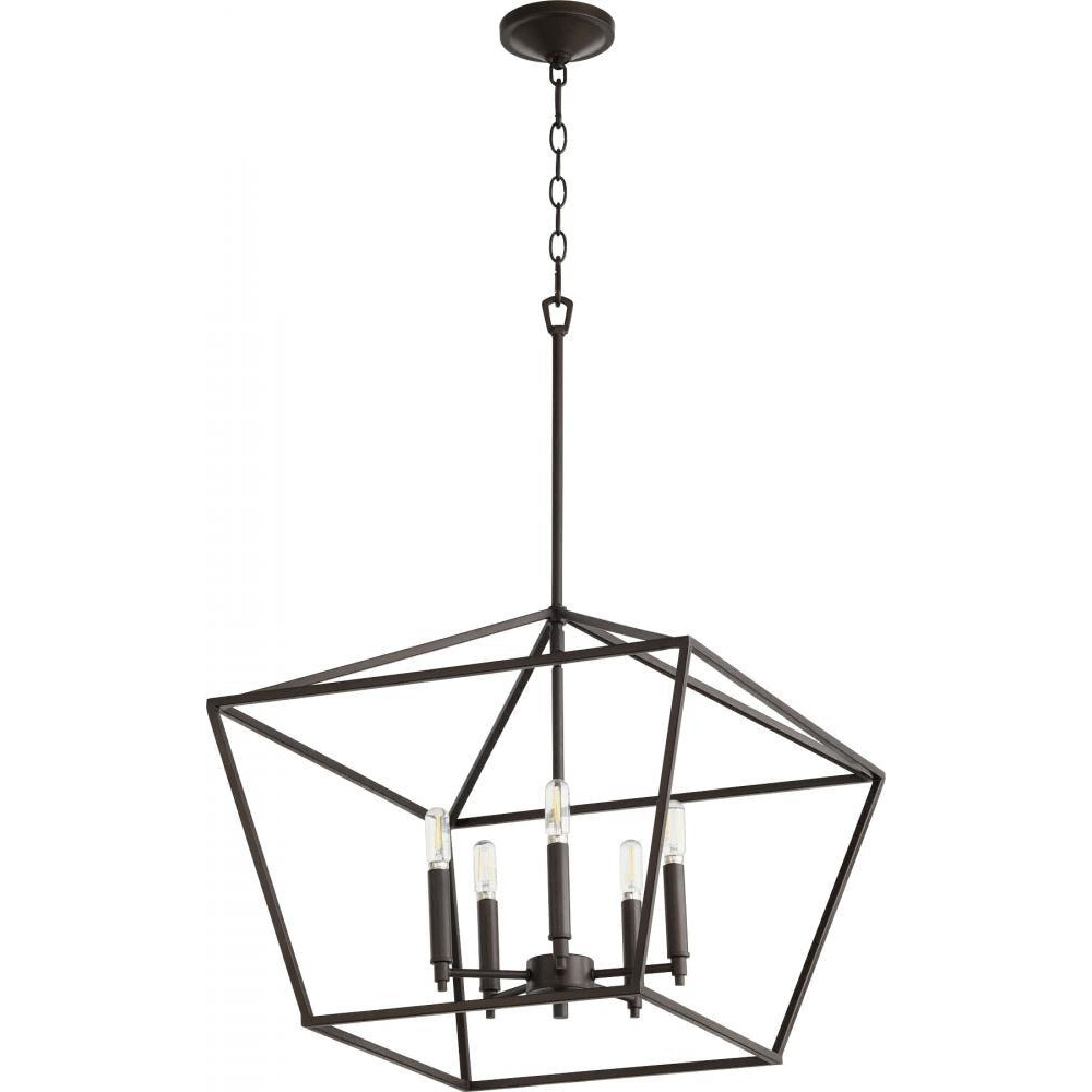 Quorum Gabriel 5 Light Nook Chandelier 644-5 – Coastal Lighting